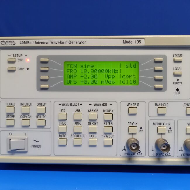 257【Wavetek】波形ジェネレータ 型番：195 | EHI株式会社